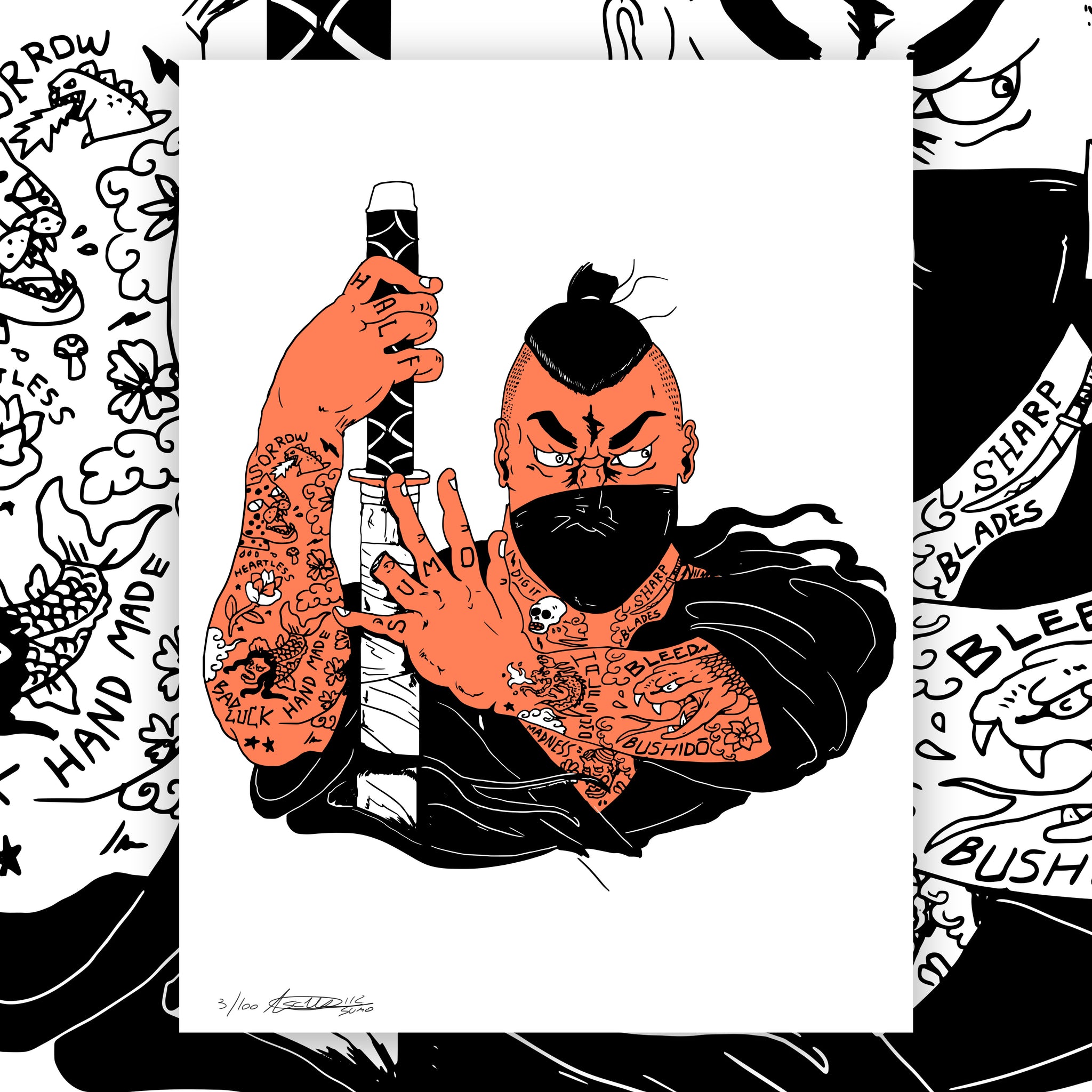 Sharp Blades - Print